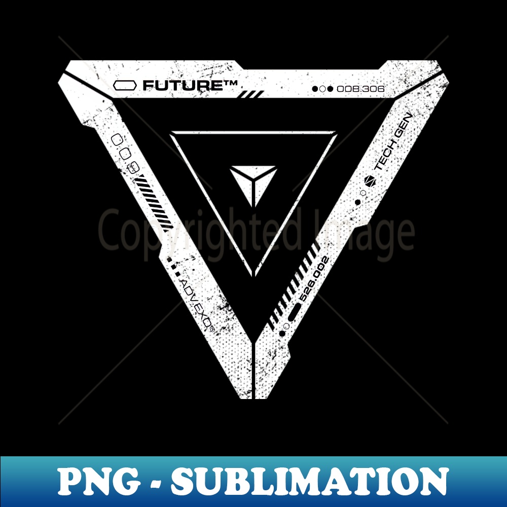 Futuristic Geometry 1 - Retro PNG Sublimation Digital Downlo | Inspire ...