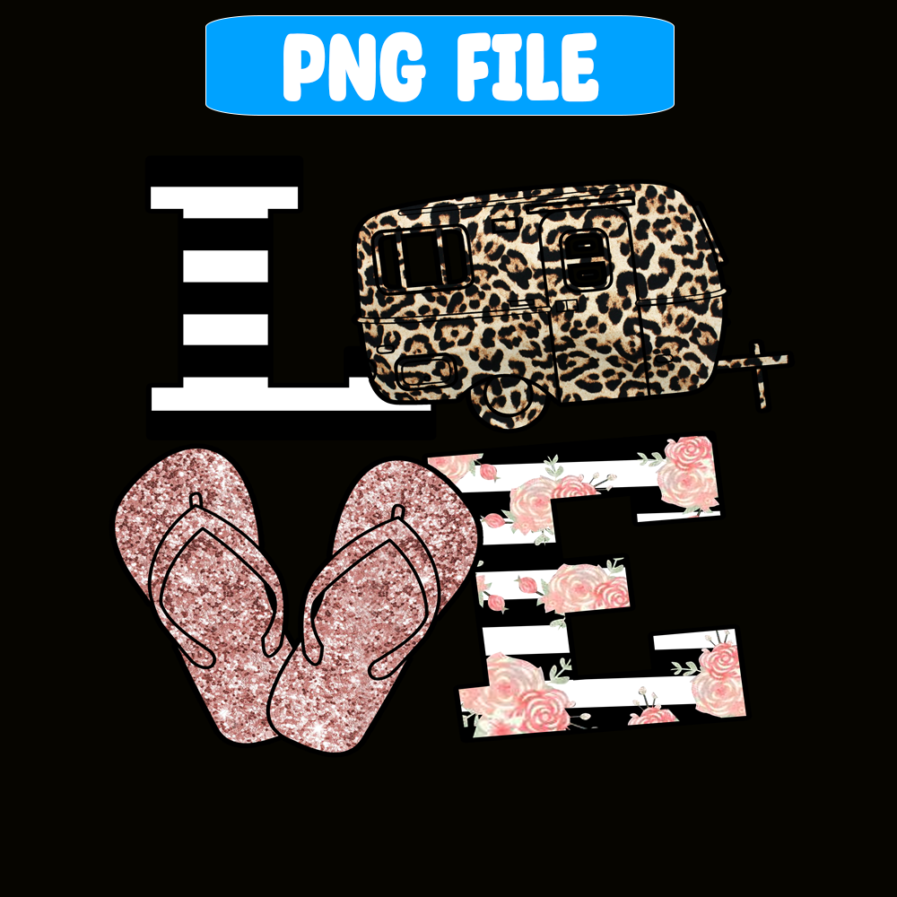 Leopard Love camping PNG Camping Lover PNG Camper PNG - Inspire Uplift