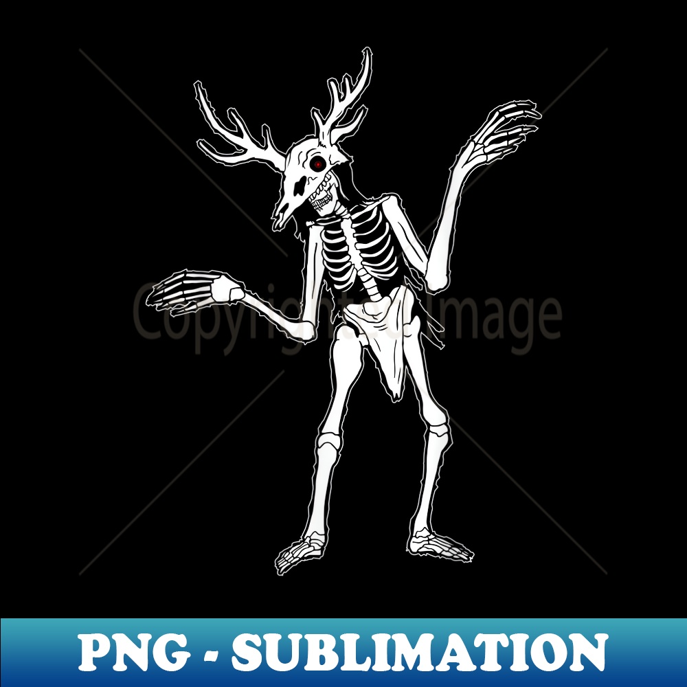 Cryptidcore Aesthetic Skeleton Wendigo Cryptozoology Cryptid | Inspire ...