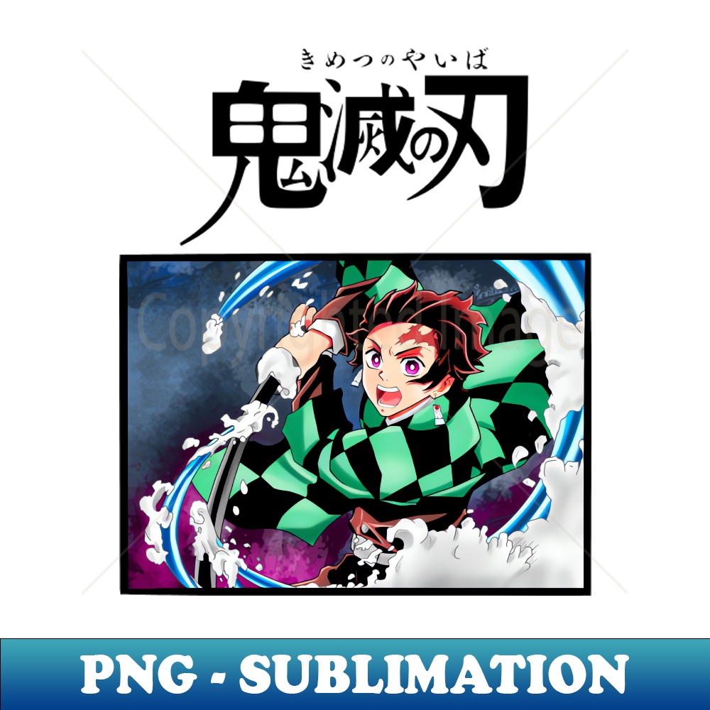Tanjiro Kamado - PNG Transparent Sublimation Design - Fashio | Inspire ...