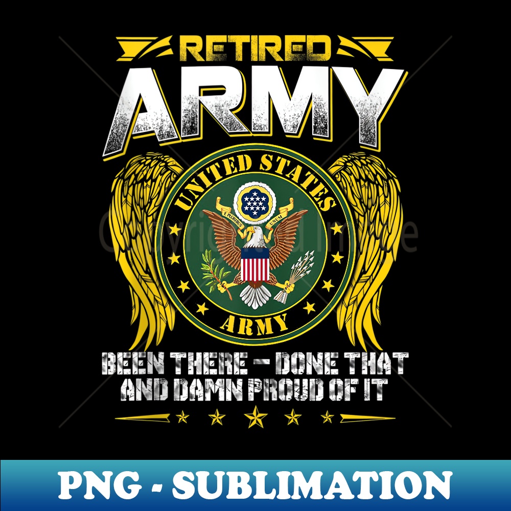 Army Retired Military U.S. Army Retirement - High-Quality PN | Inspire ...