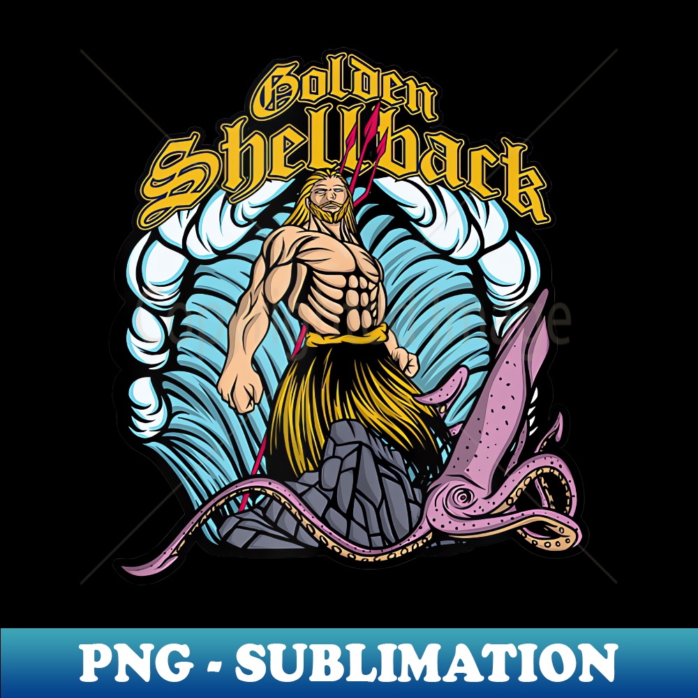 Golden Shellback - Exclusive Sublimation Digital File - Stun | Inspire ...