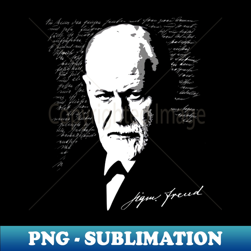 Sigmund Freud - Professional Sublimation Digital Download - - Inspire ...