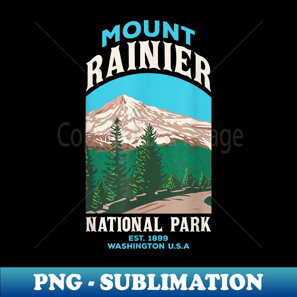 Mount Rainier US National Park Washington State - Aesthetic | Inspire ...