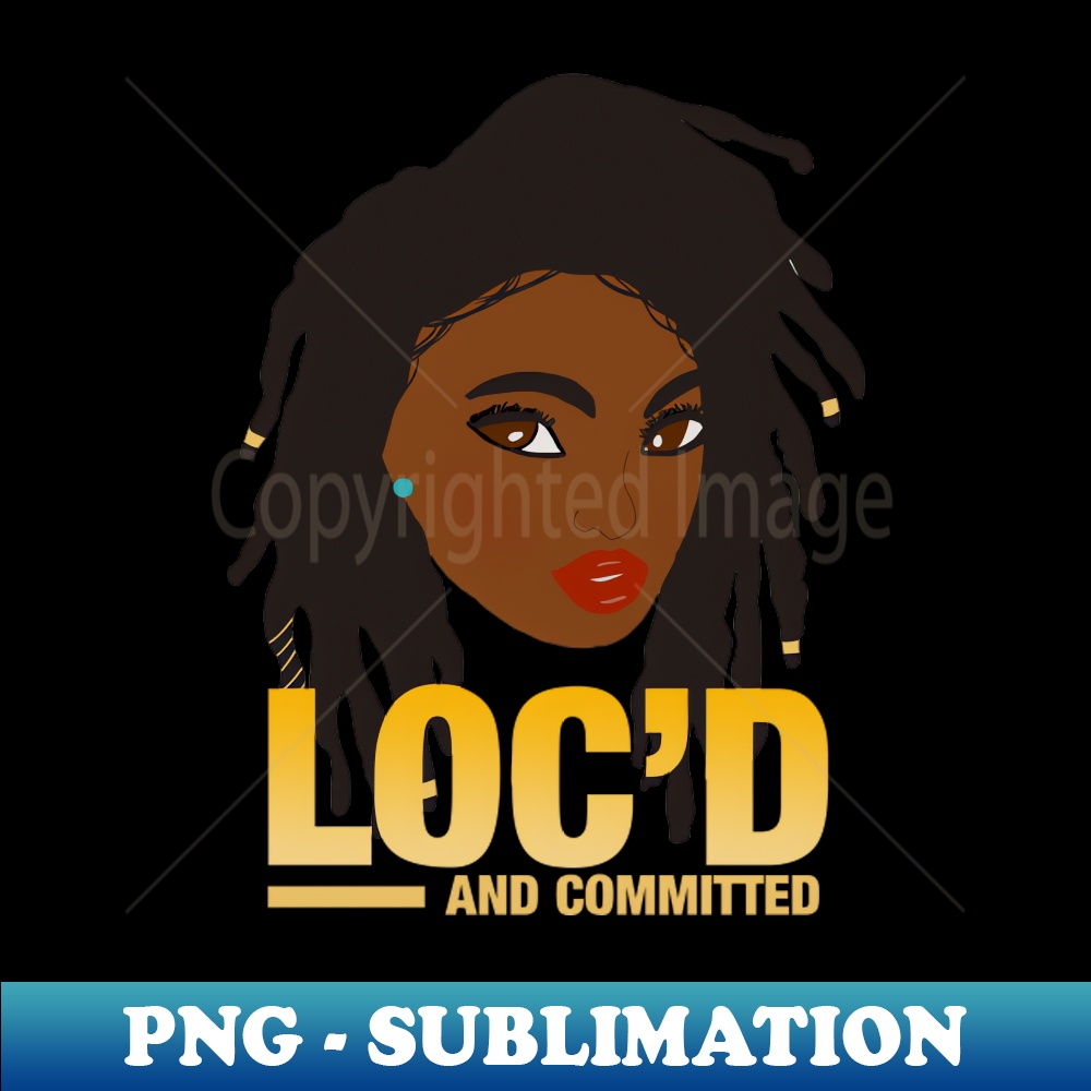Locd and Committed Locs - PNG Transparent Digital Download F - Inspire ...