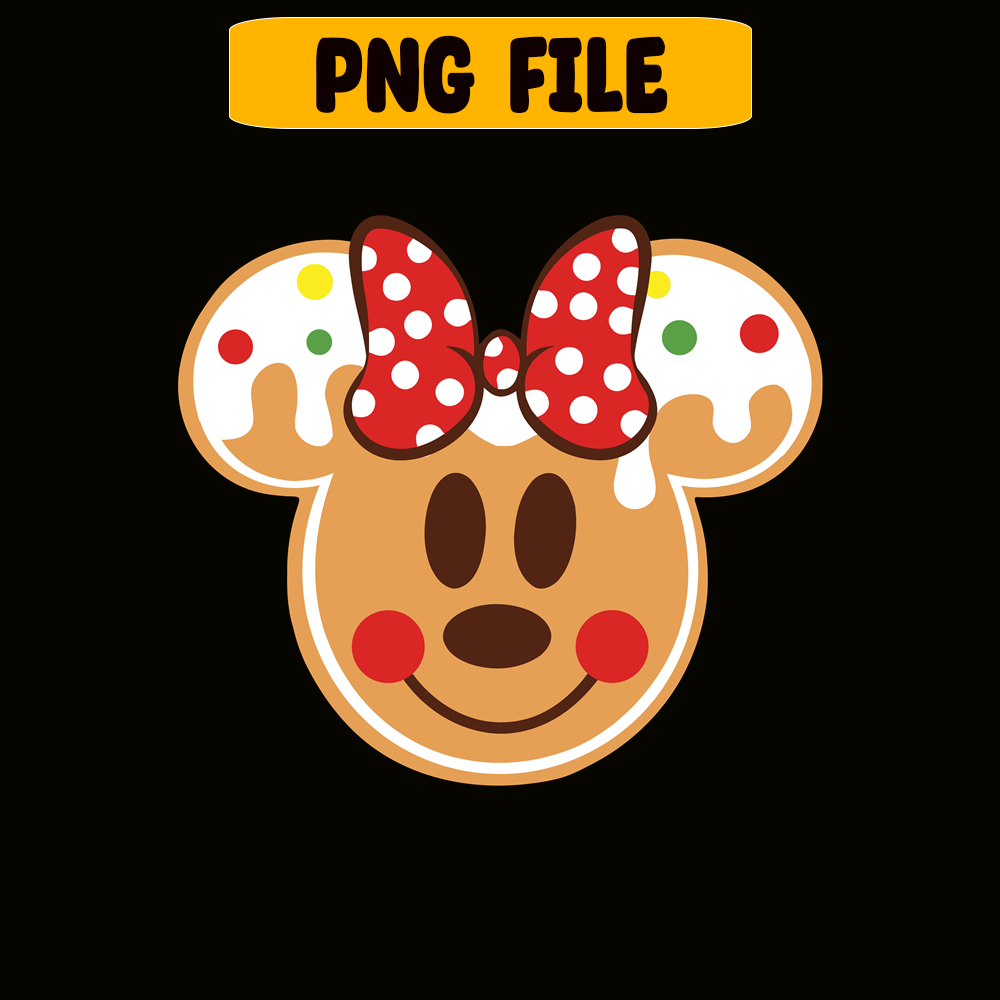 Mickey disney gingerbread svg | Inspire Uplift