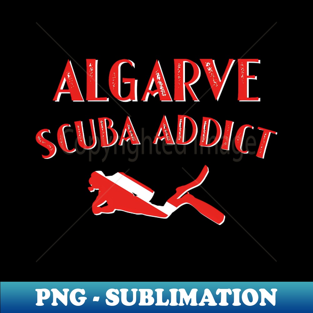 Algarve Scuba Addict Diving Flag - PNG Transparent Sublimati - Inspire ...
