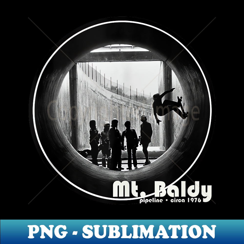Mt. Baldy Pipeline Circa 1976 - High-Quality PNG Sublimation | Inspire ...