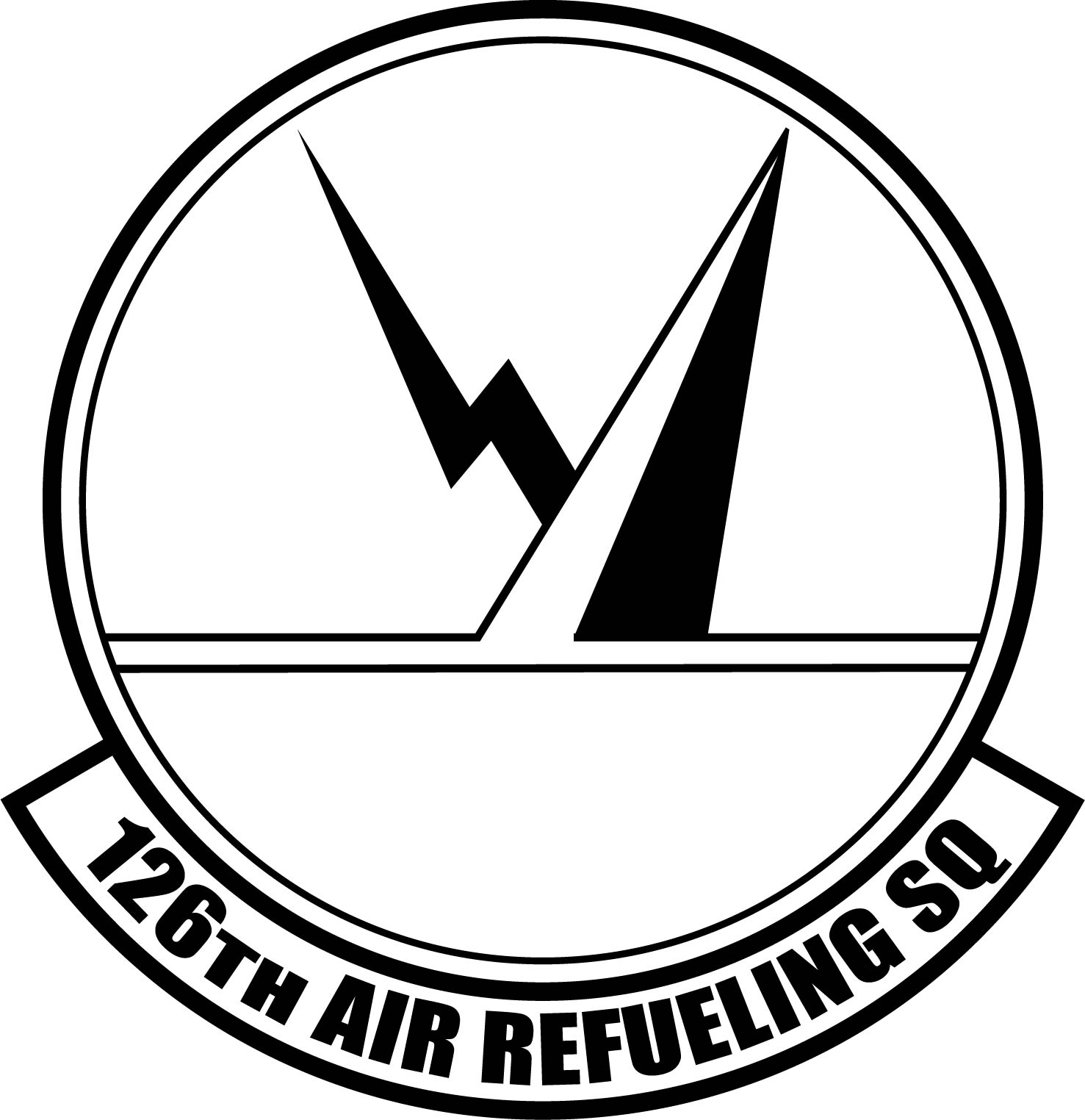 U.S.126TH AIR REFUELING SQ PATCH VECTOR FILE SVG DXF EPS PNG - Inspire ...