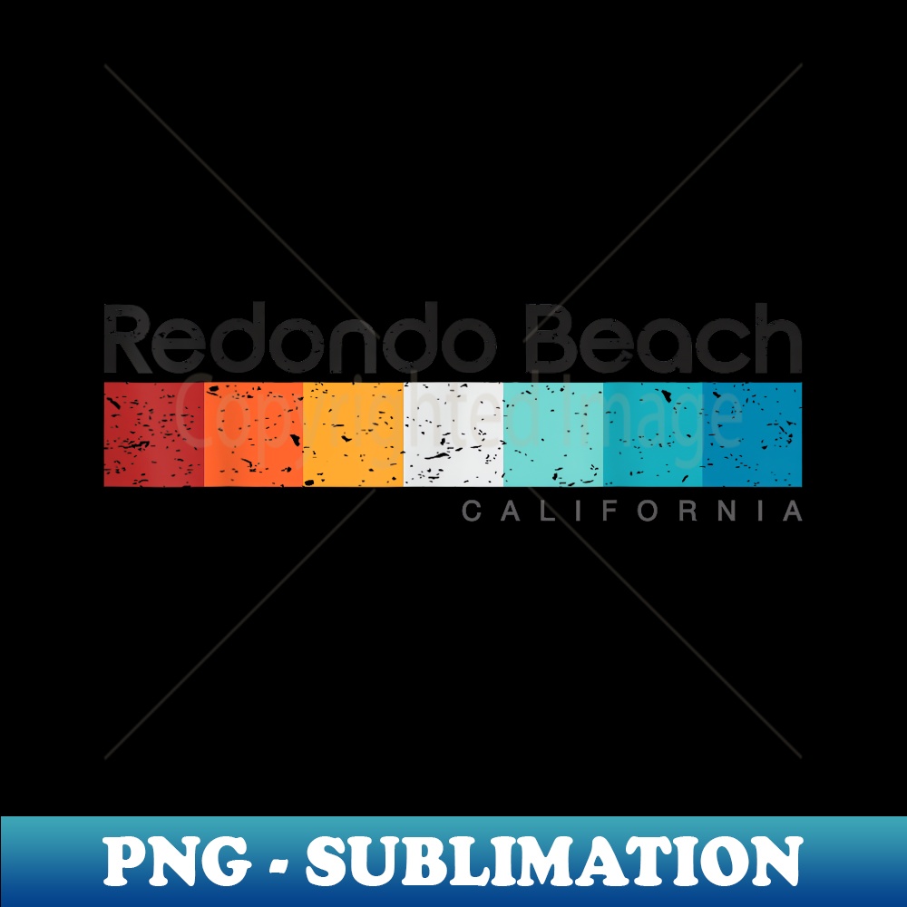 Vintage Redondo Beach California Retro Design - Professional | Inspire ...