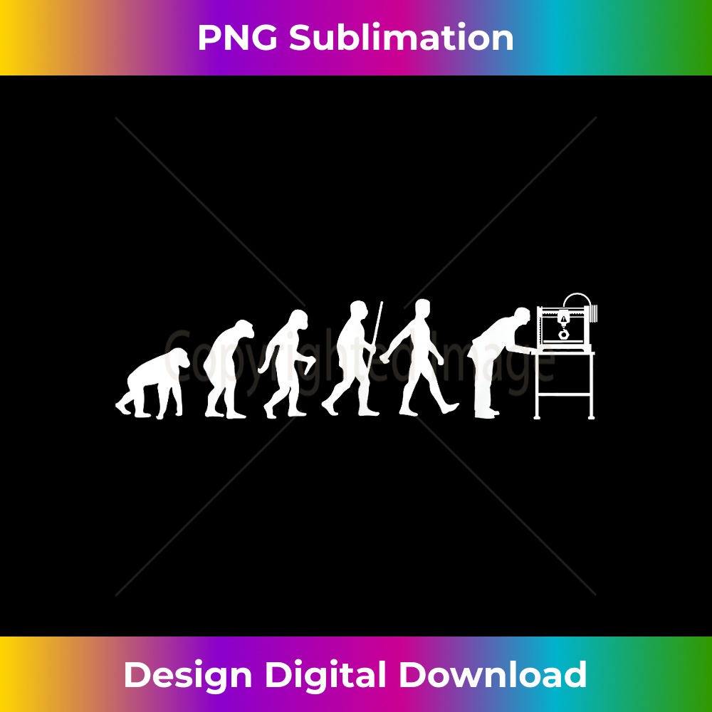 Funny 3D Printer Designs Men Women 3D Printing Evolution - A | Inspire ...