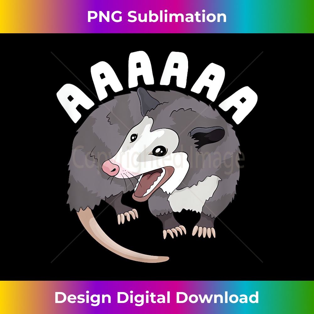 AAAAAA Screaming Opossum Stressed Possum Funny Dank Meme - I | Inspire Uplift