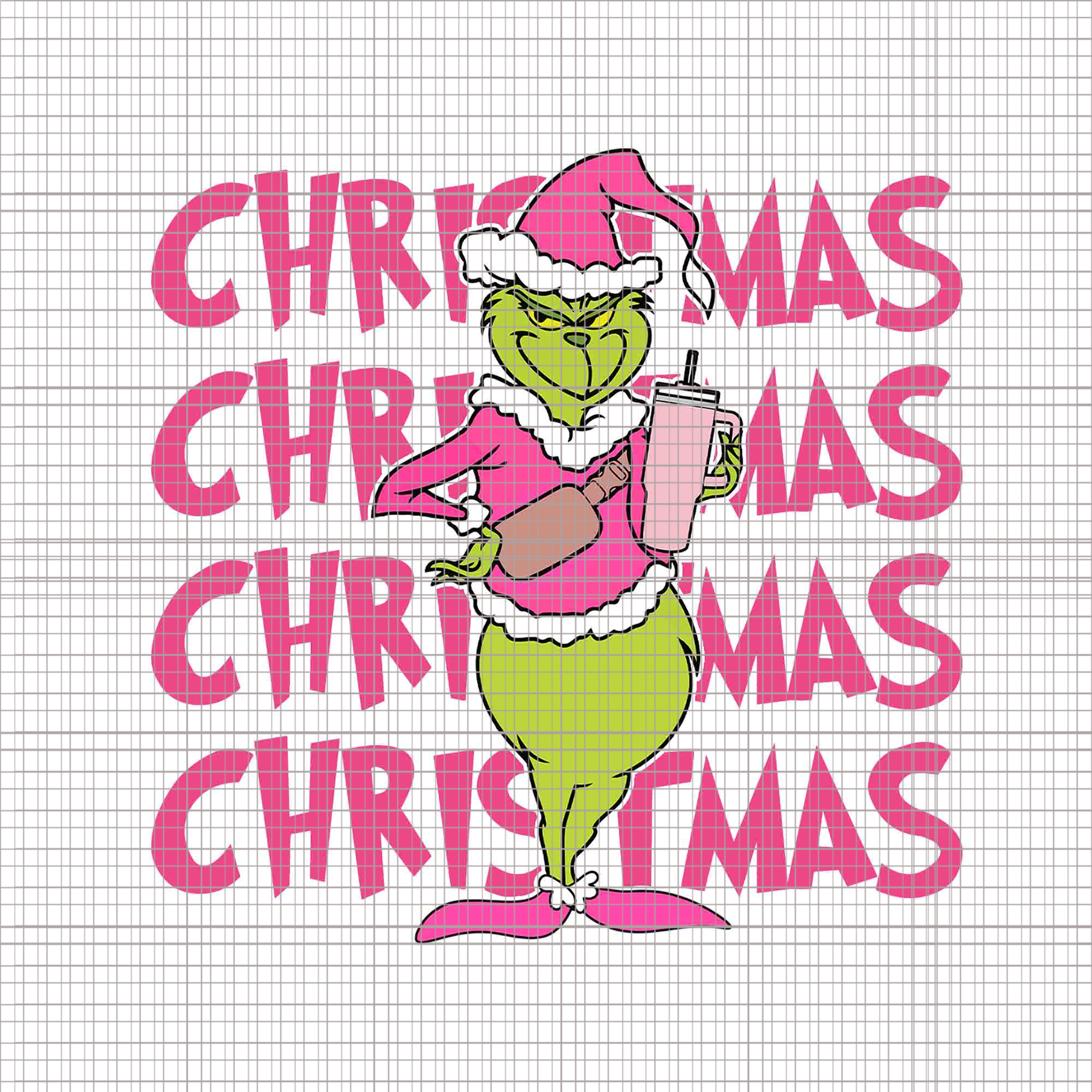 Grinch Christmas Png, Pink Grinch Png, Pink Christmas Png, P | Inspire ...