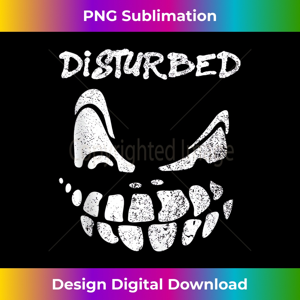 Disturbed Scary Face Tank Top - Urban Sublimation PNG Design | Inspire ...