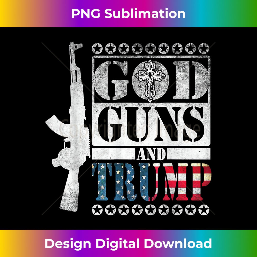GOD Guns and TRUMP 2nd Amendment T- - Trump - Crafted Sublim | Inspire ...