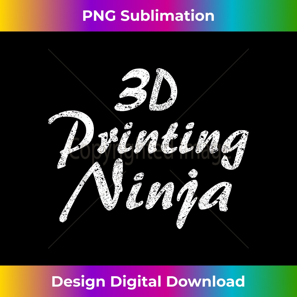 Funny 3D Printing Ninja Gift Printer 3 D Scanner Maker Item | Inspire ...