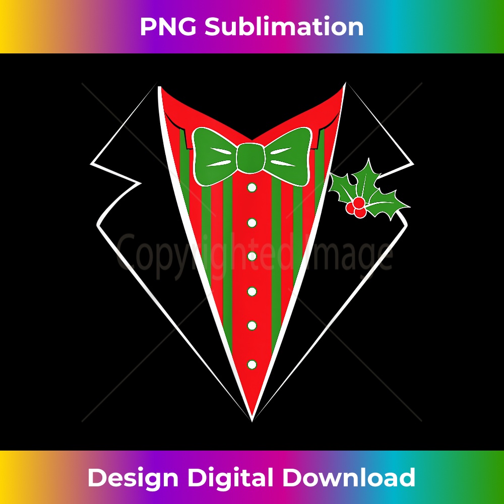 Holiday Tuxedo , Christmas Festive Tux Party Costume - Conte - Inspire ...