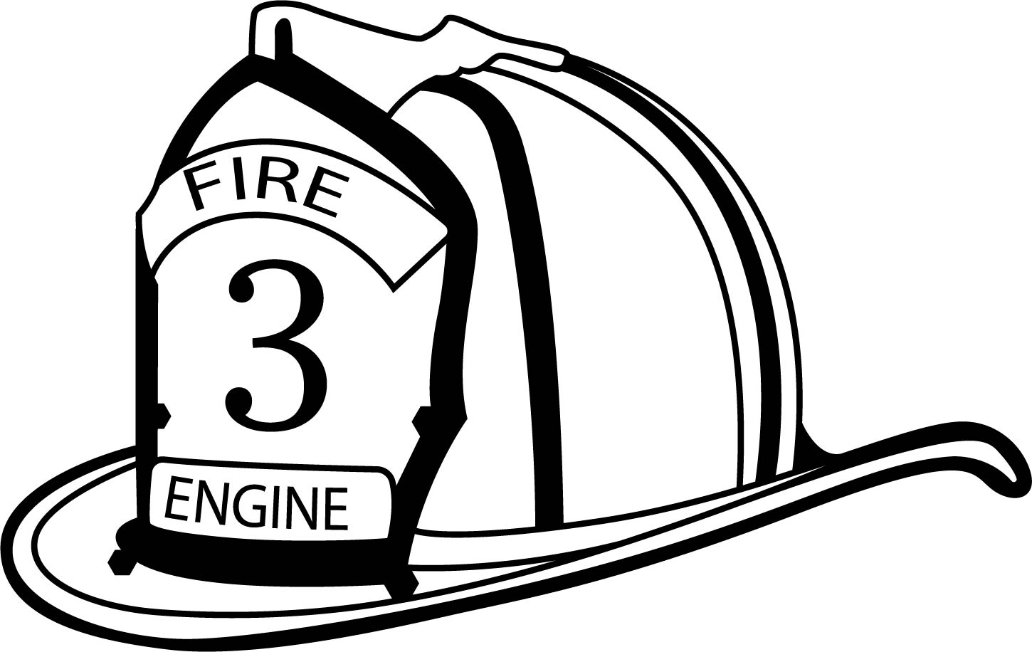 FIRE FIGHTER HELMAT ENGINE 3 VECTOR FILE SVG DXF EPS PNG JPG - Inspire ...