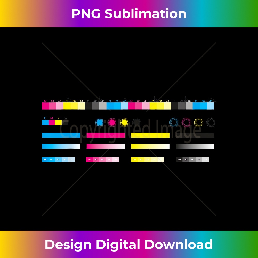 CMYK T- Art Crop Trim Cut Marks Color Control Strips - Craft | Inspire ...