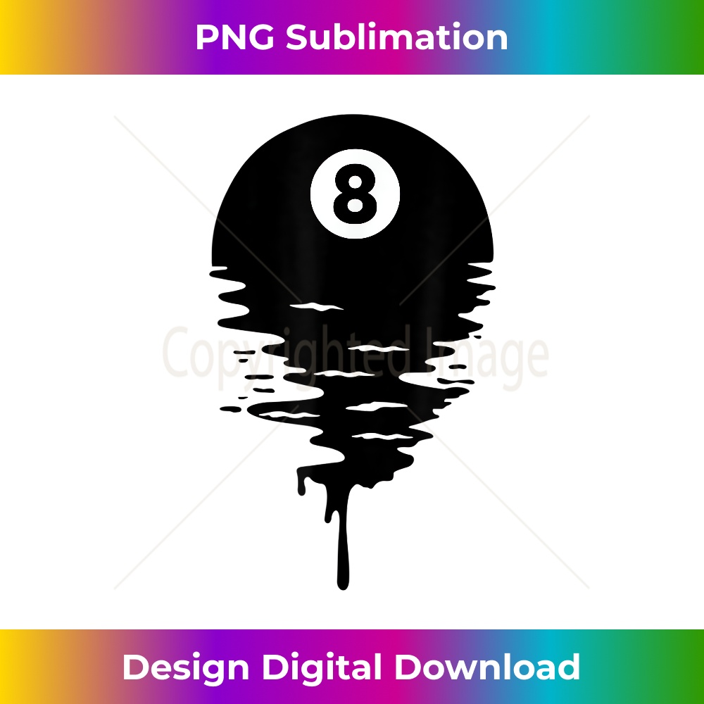 Eight Ball melting liquid dripping pool billiards - Urban Su | Inspire ...