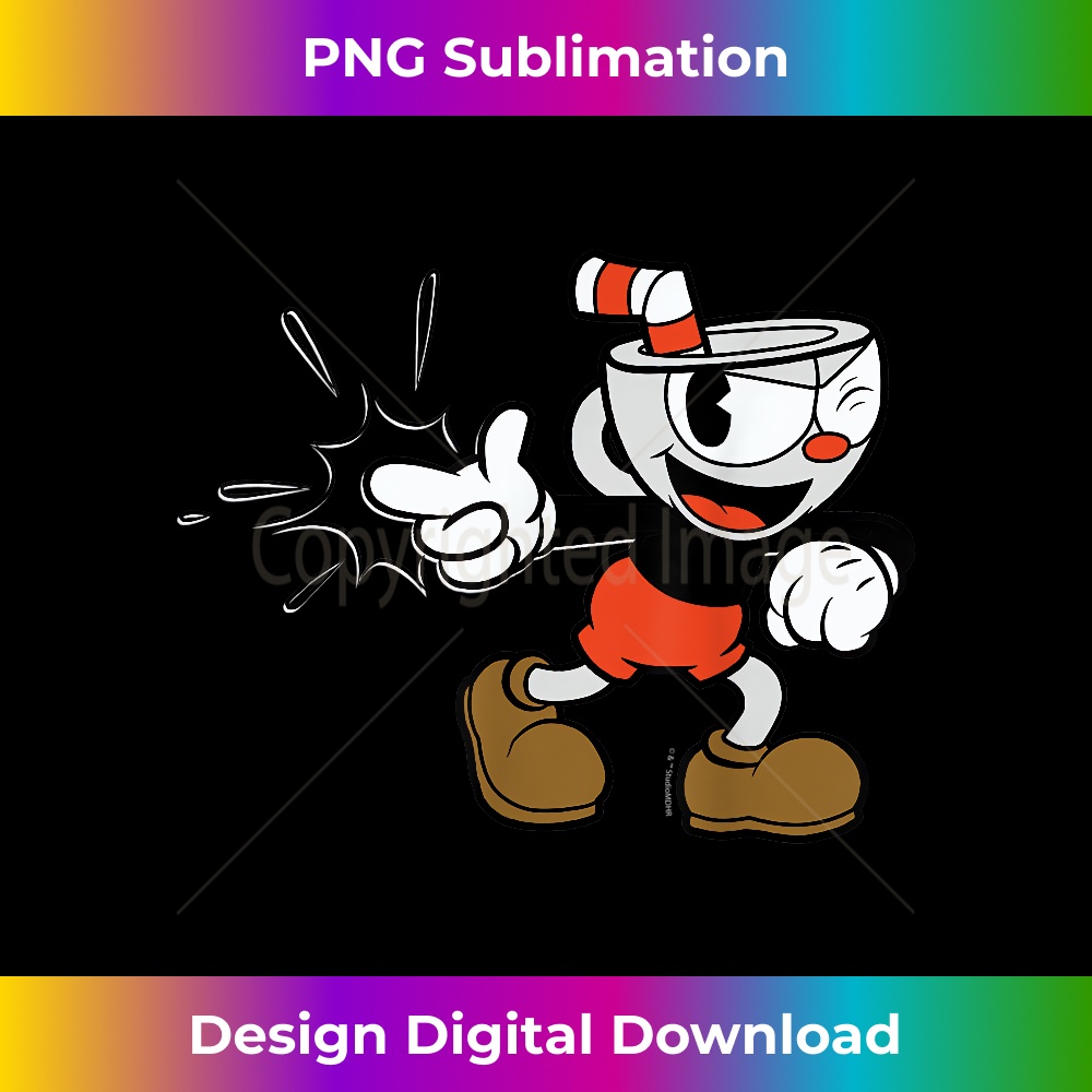 Cuphead Classic Wink With A Snap - Vibrant Sublimation Digit | Inspire ...