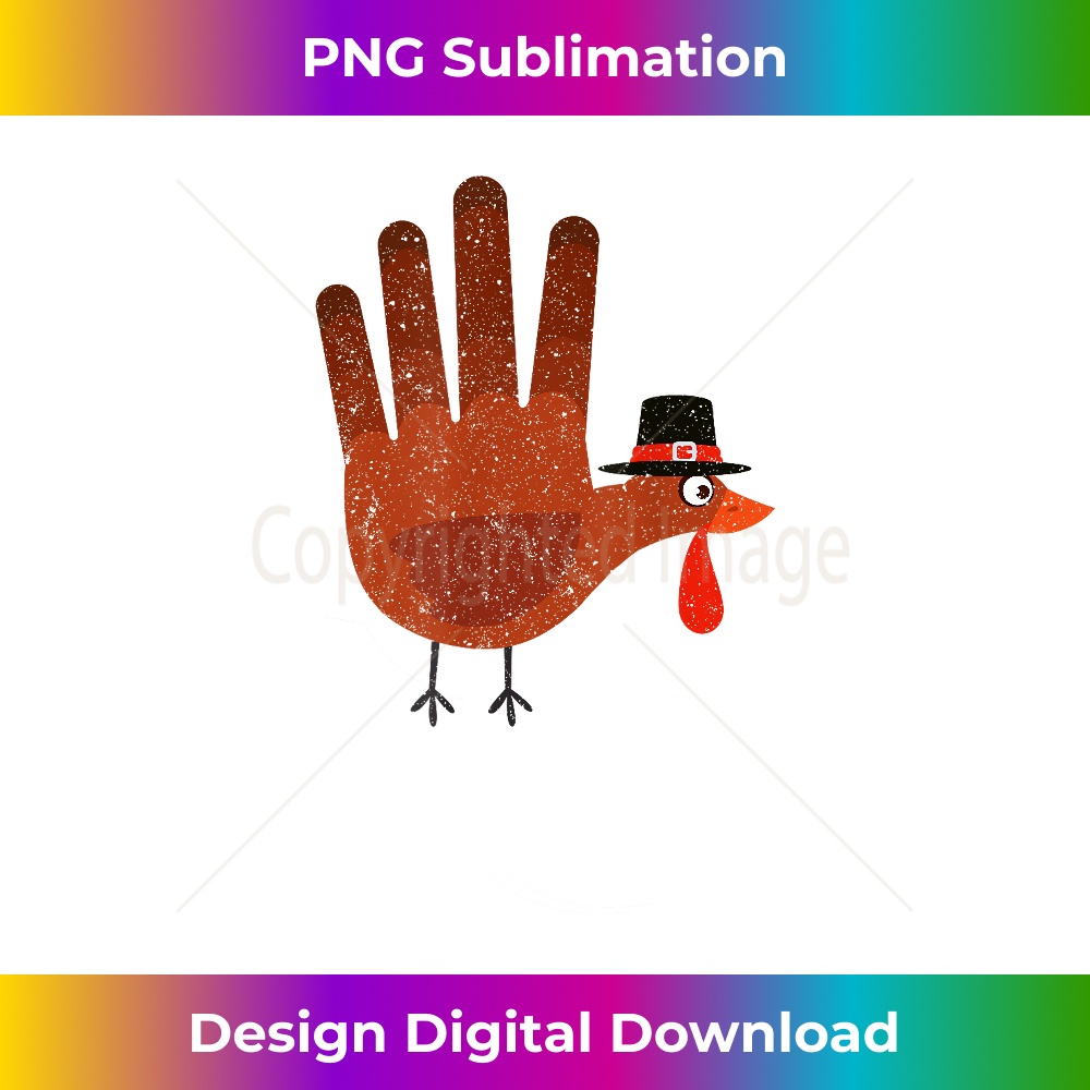 Family Thanksgiving Day Turkey Hand Pilgrim Friendsgiving - | Inspire ...