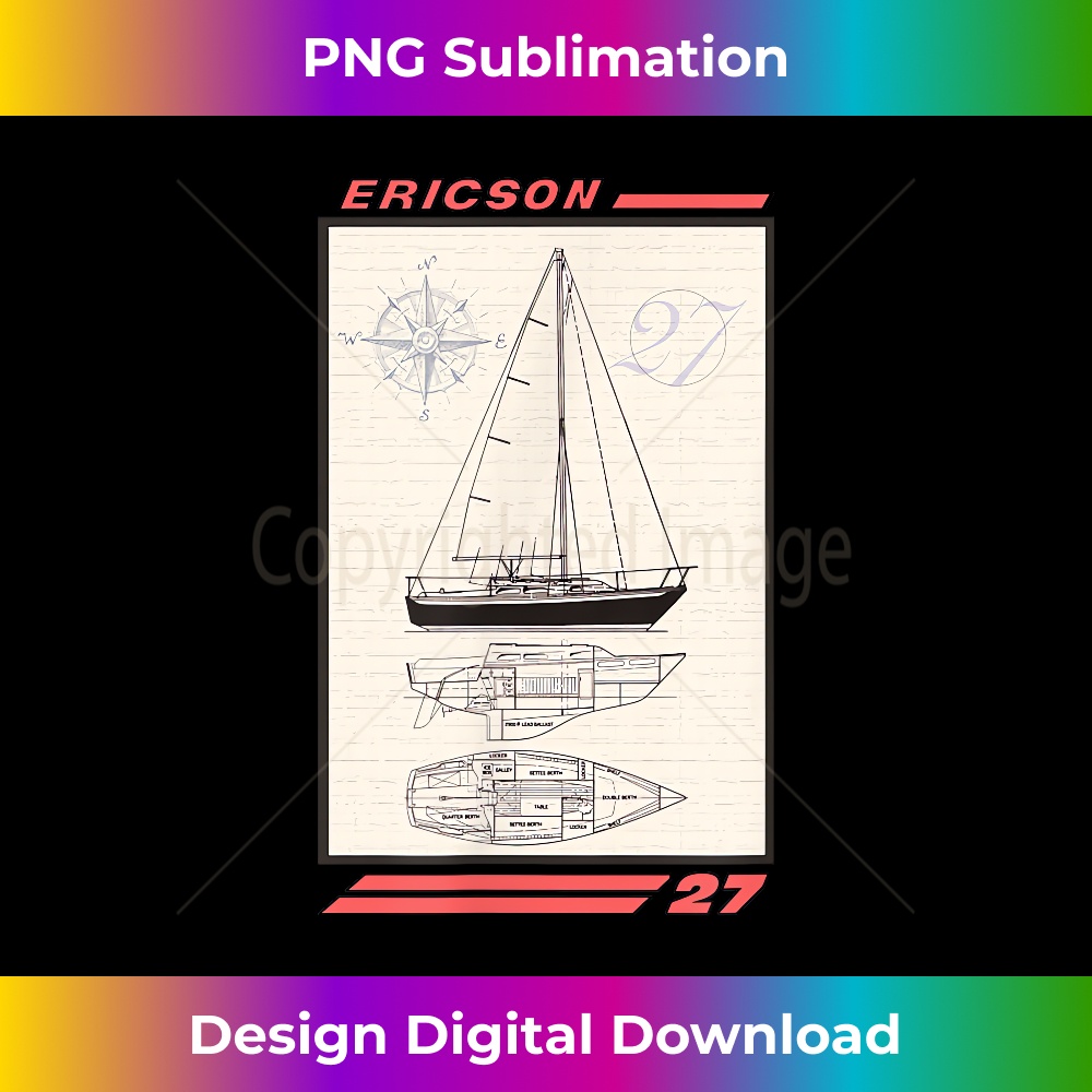 Ericson 27 Sailboat Line Drawing - Sophisticated PNG Sublima | Inspire ...
