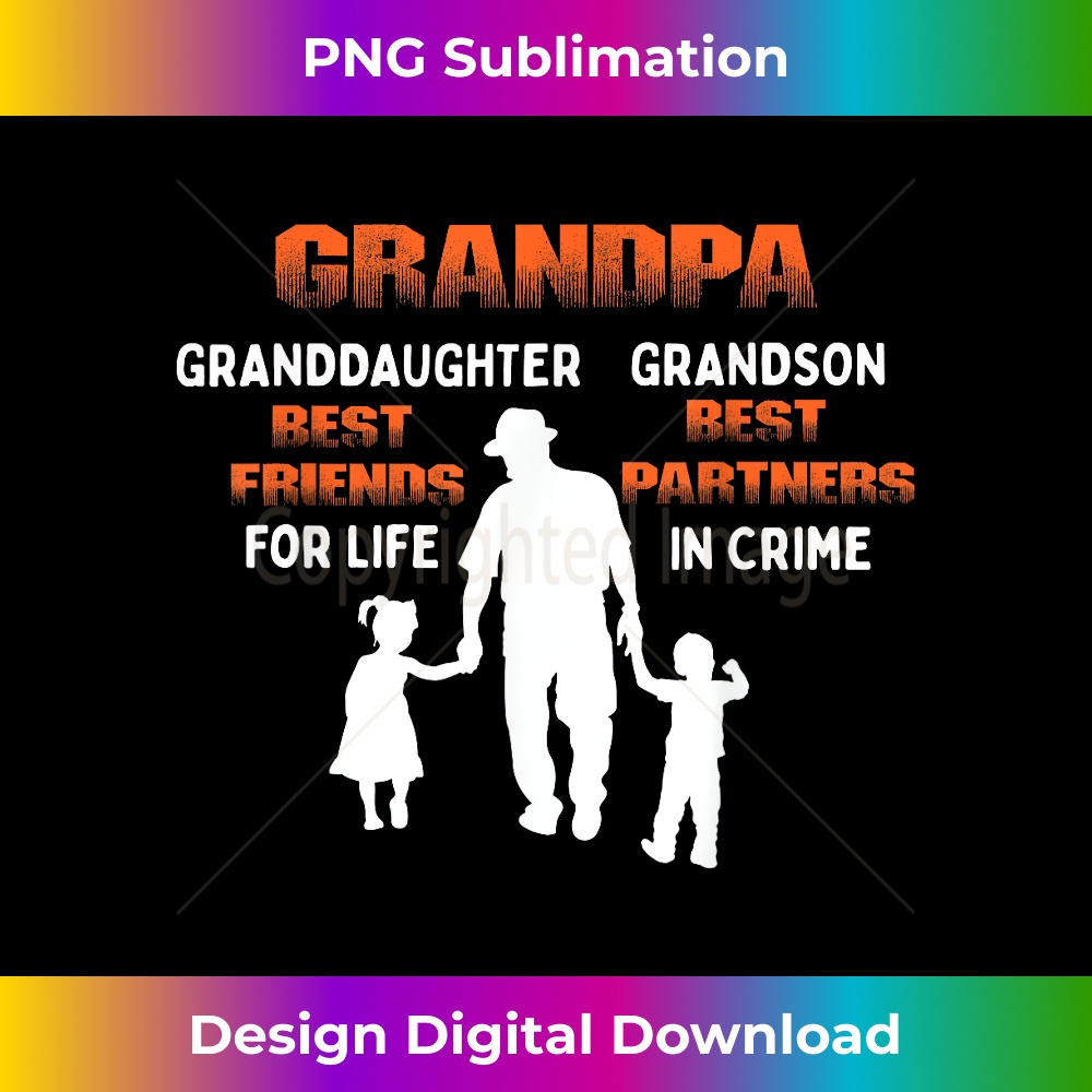 Grandpa Granddaughter Best Friends Grandson Best Partners - - Inspire Uplift