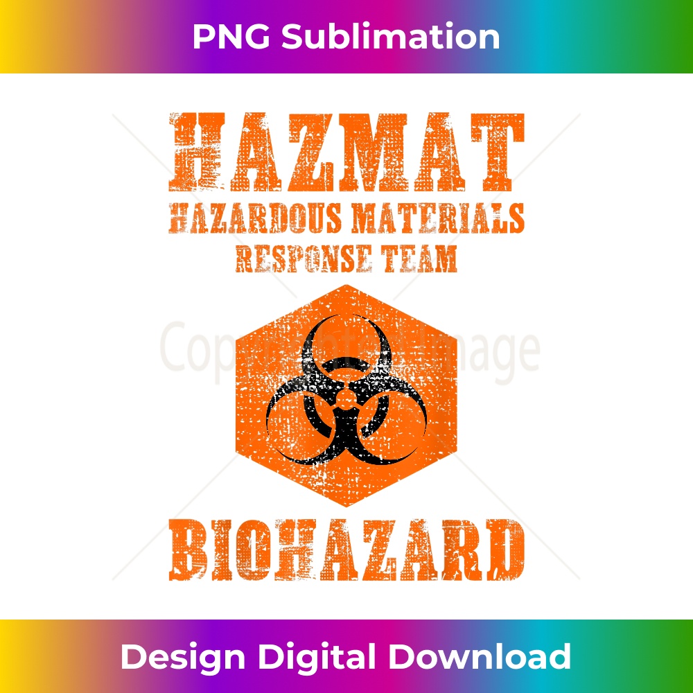 Hazardous Material Hazmat Response Team Grunge Biohazard - L - Inspire ...