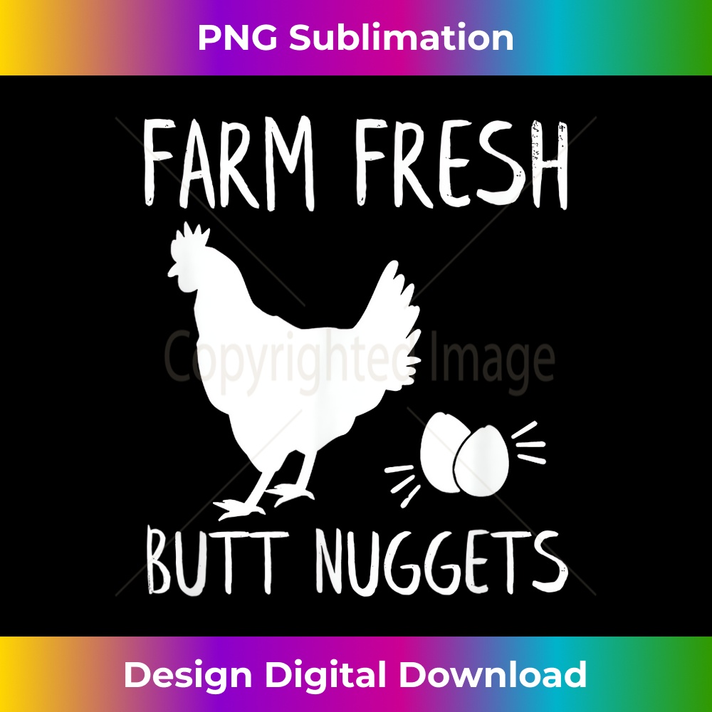 Farm Fresh Butt Nuggets Funny Chicken and Egg Farm - Urban S | Inspire ...