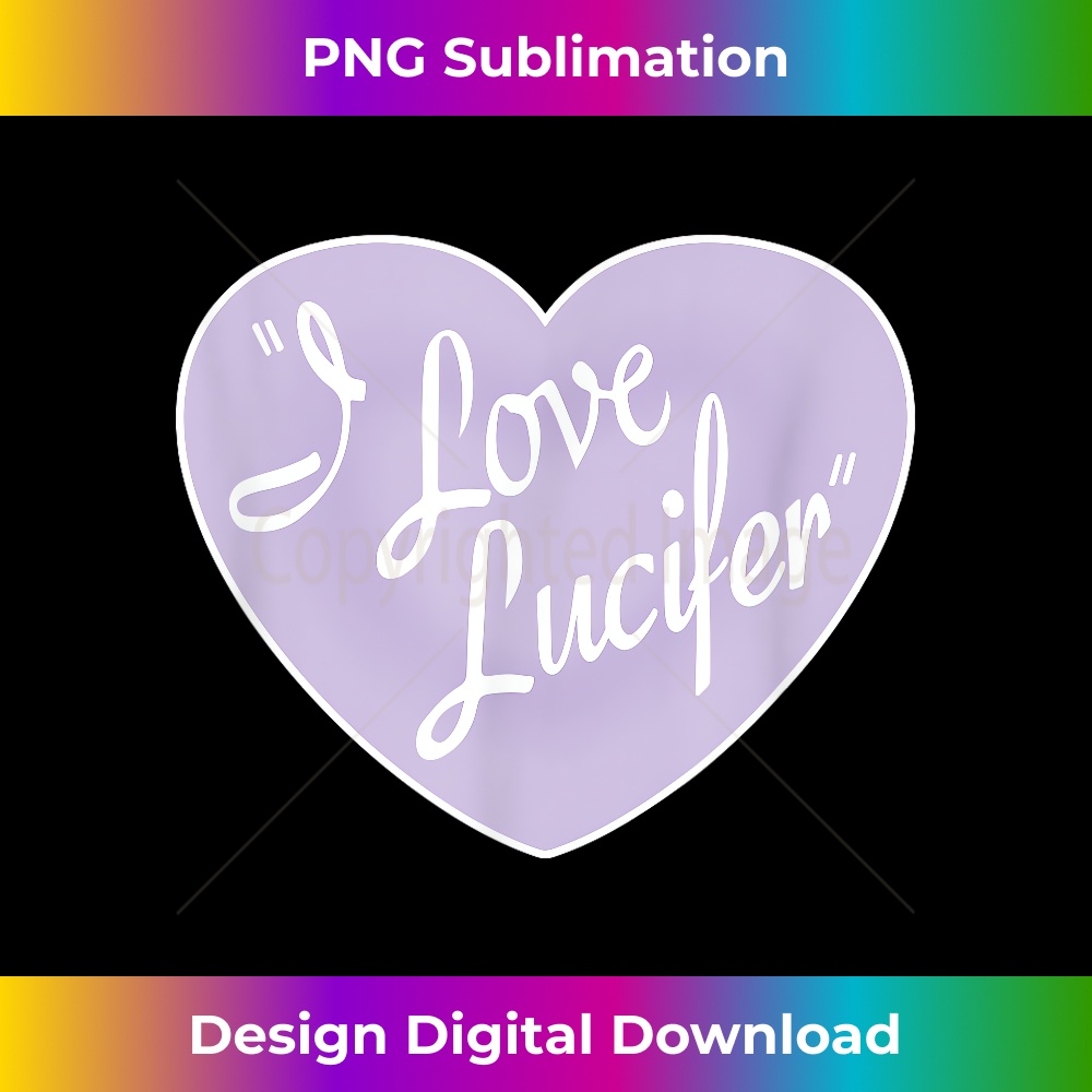 I Love Lucifer Funny Pastel Goth Satanic Occult Top Lucy - S - Inspire ...