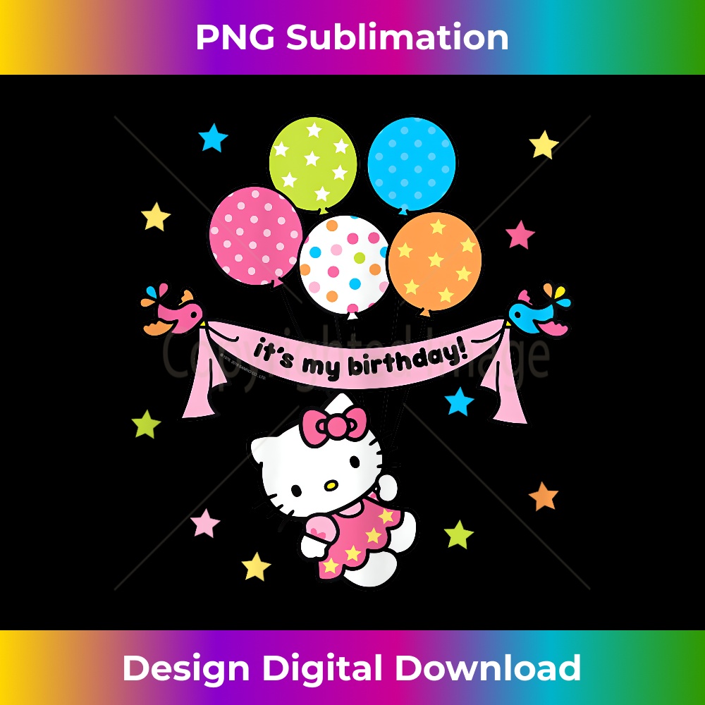 Hello Kitty It's My Birthday Tee - Bohemian Sublimation Digi | Inspire ...