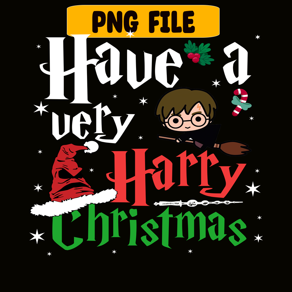 Have a very harry christmas svg | Inspire Uplift