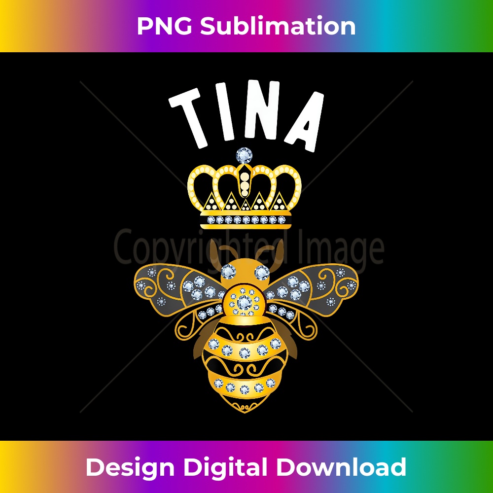 Tina Name Tina Birthday Gifts Queen Crown Bee Tina - Bohemia | Inspire ...