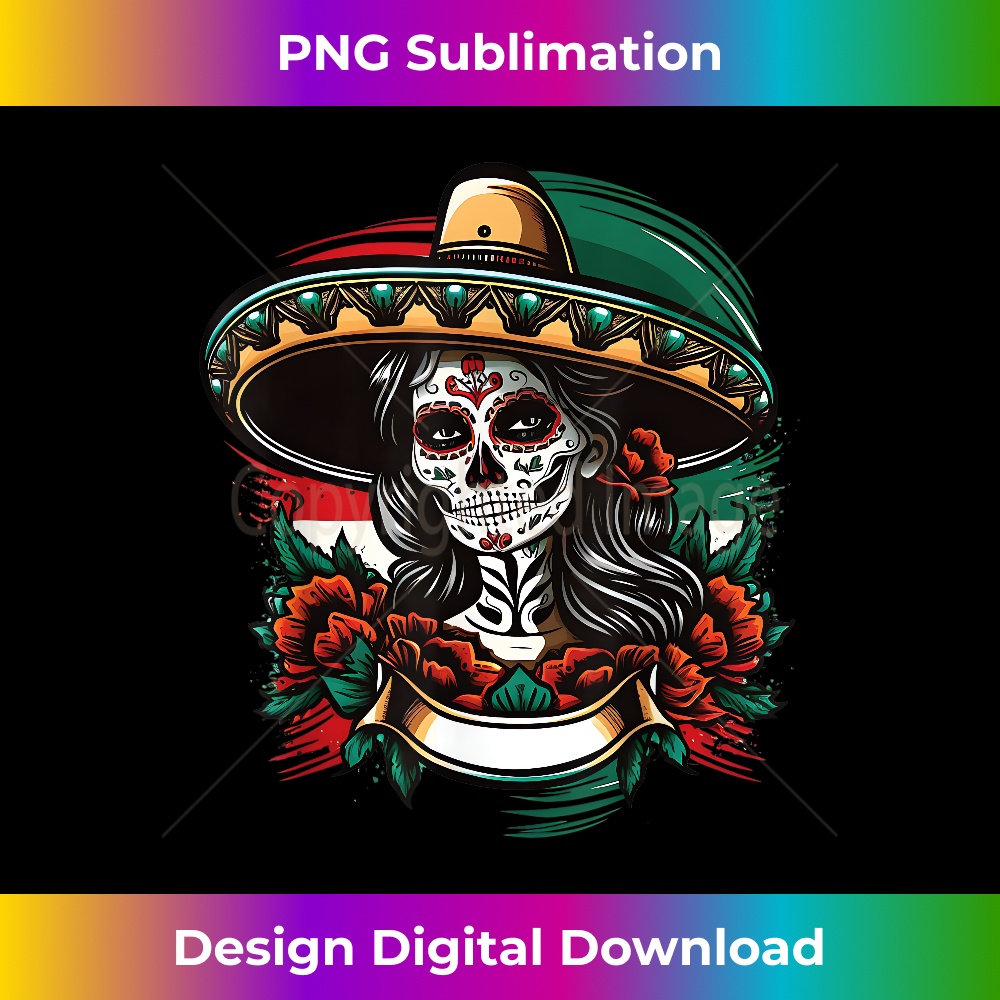 La Catrina Women Dia de Los Muertos Mexican Women La Catrina | Inspire ...