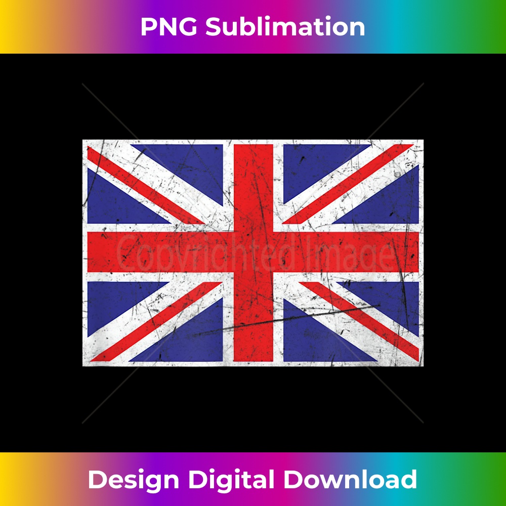United Kingdom UK Flag with vintage national British colors | Inspire ...