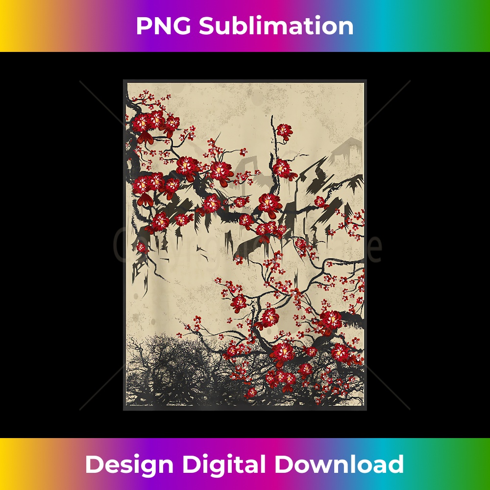 Japanese Cherry Blossom Sakura Woodblock Print O-Hanami - So | Inspire ...