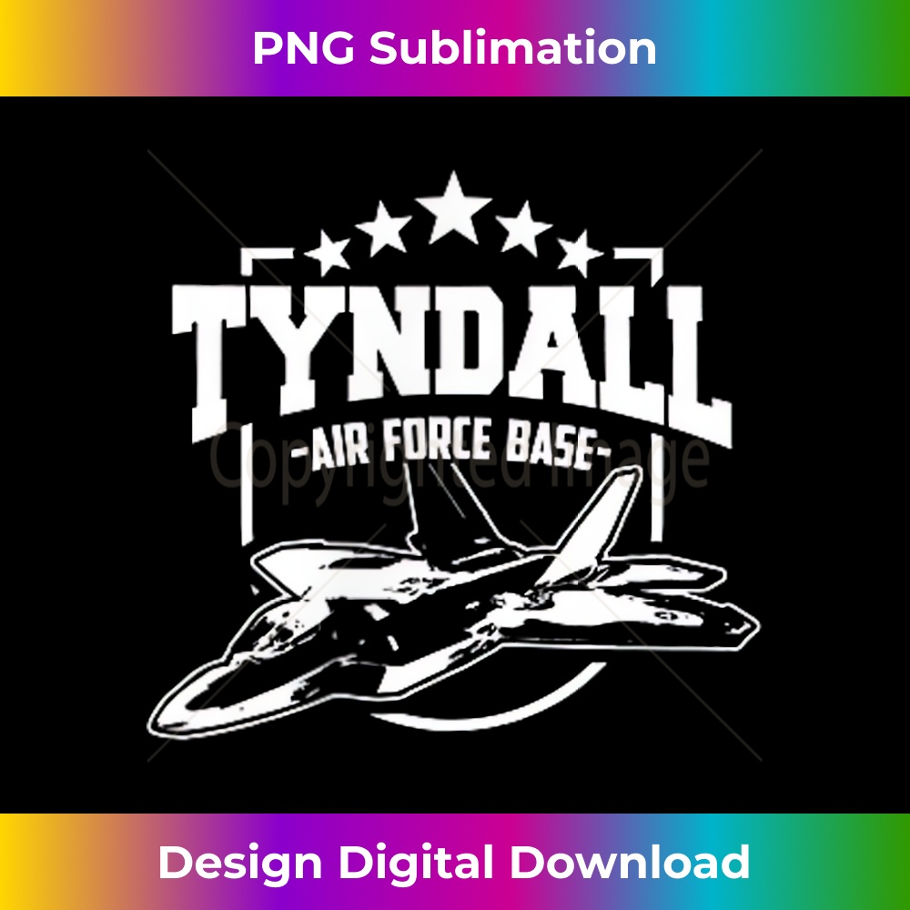 Tyndall Air Force Base Left Chest Logo Fighter Jet Souvenir | Inspire ...