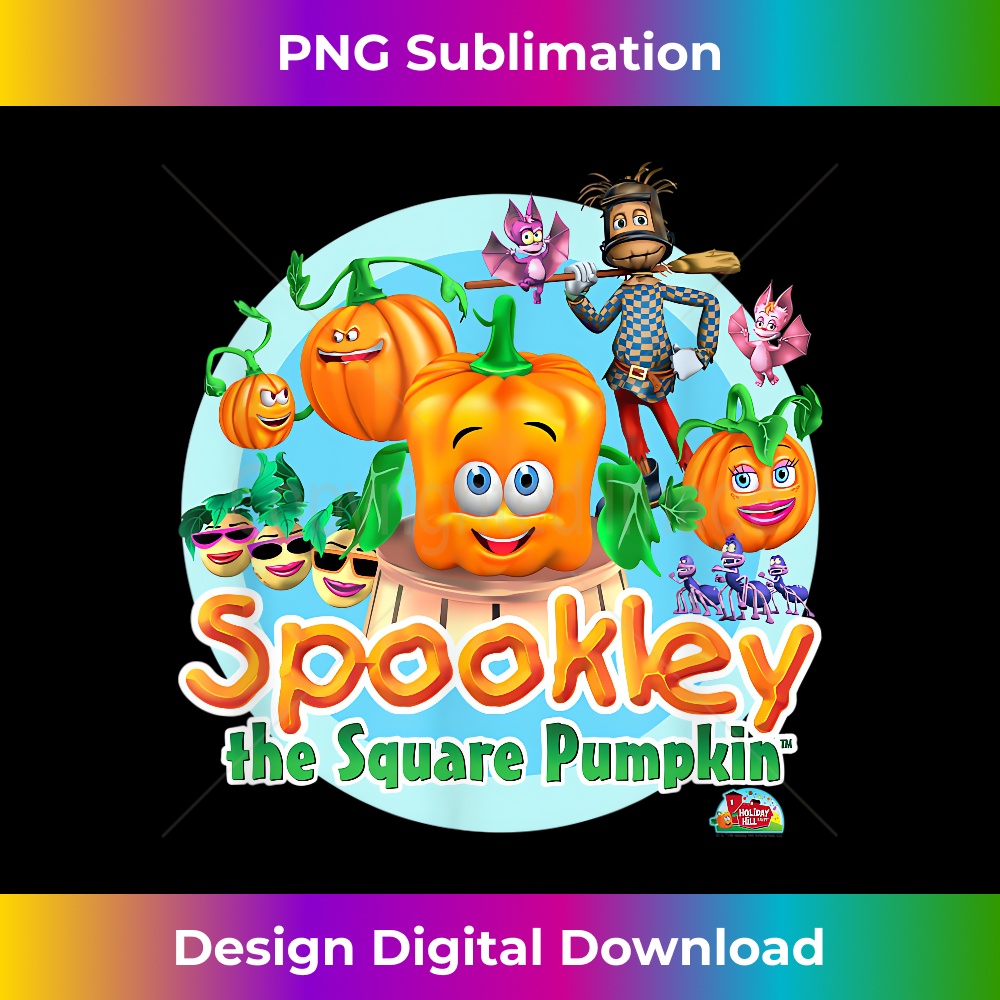 Spookley the Square Pumpkin Group - Deluxe PNG Sublimation D | Inspire Uplift