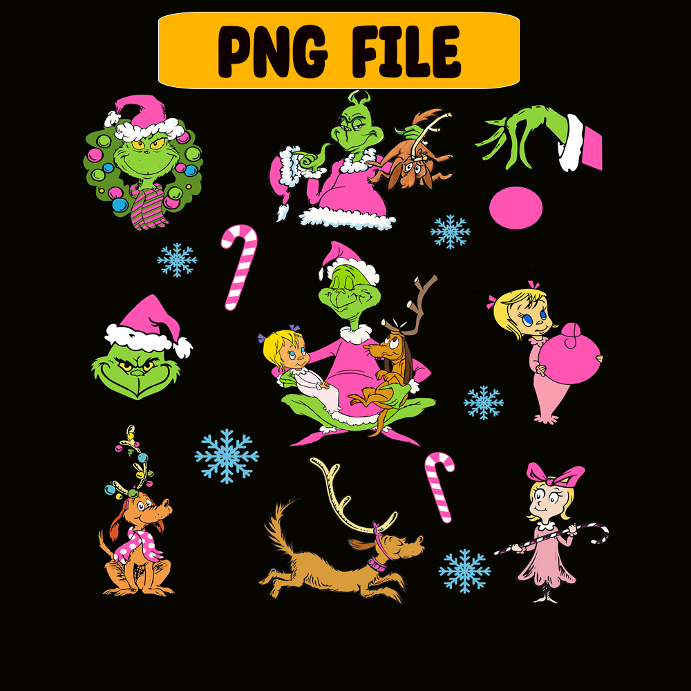 Grinch Cartoon PNG, Christmas Day PNG, Grinch Era PNG | Inspire Uplift
