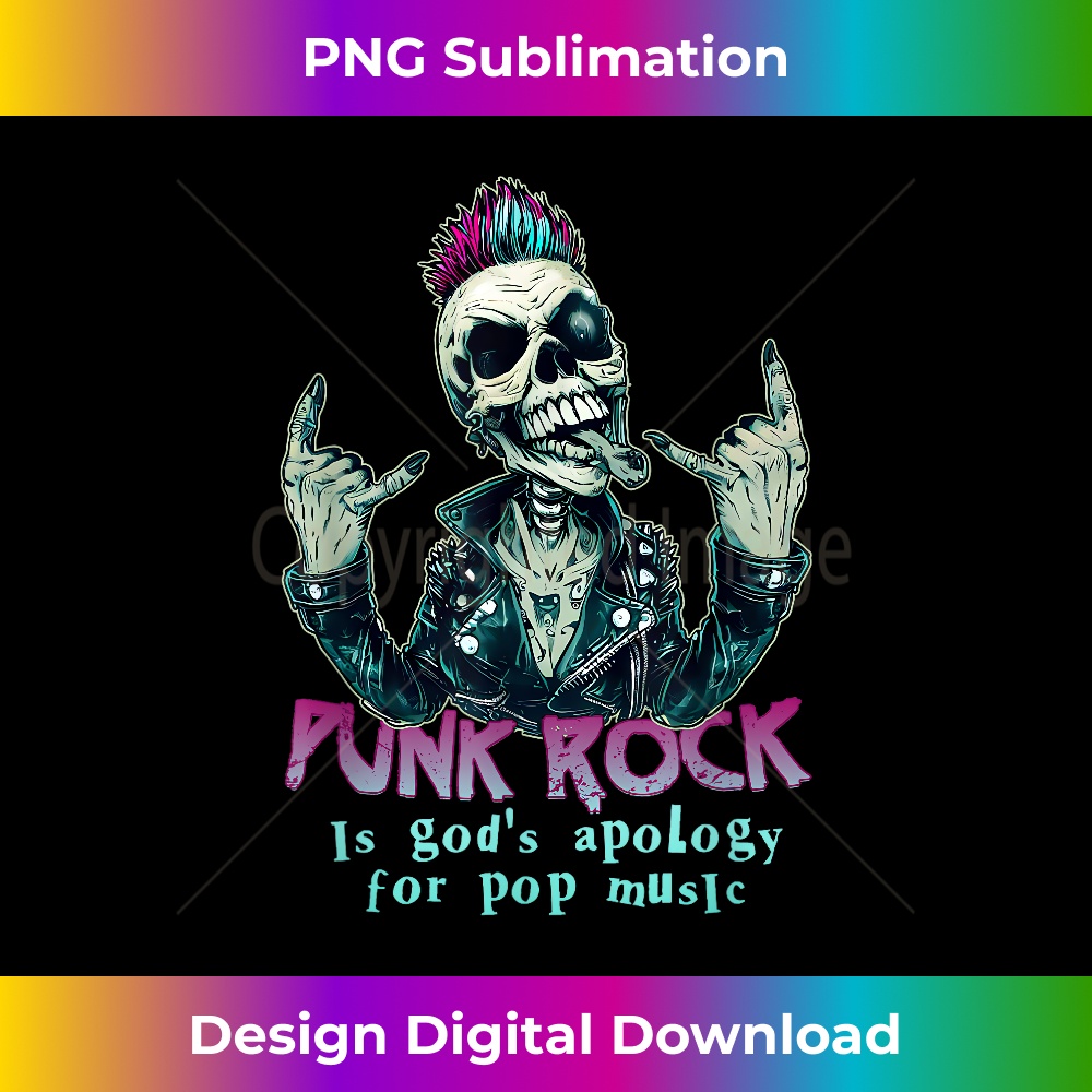 PUNK ROCK IS GODS APOLOGY FOR POP MUSIC! Funny Punk Clothes | Inspire ...