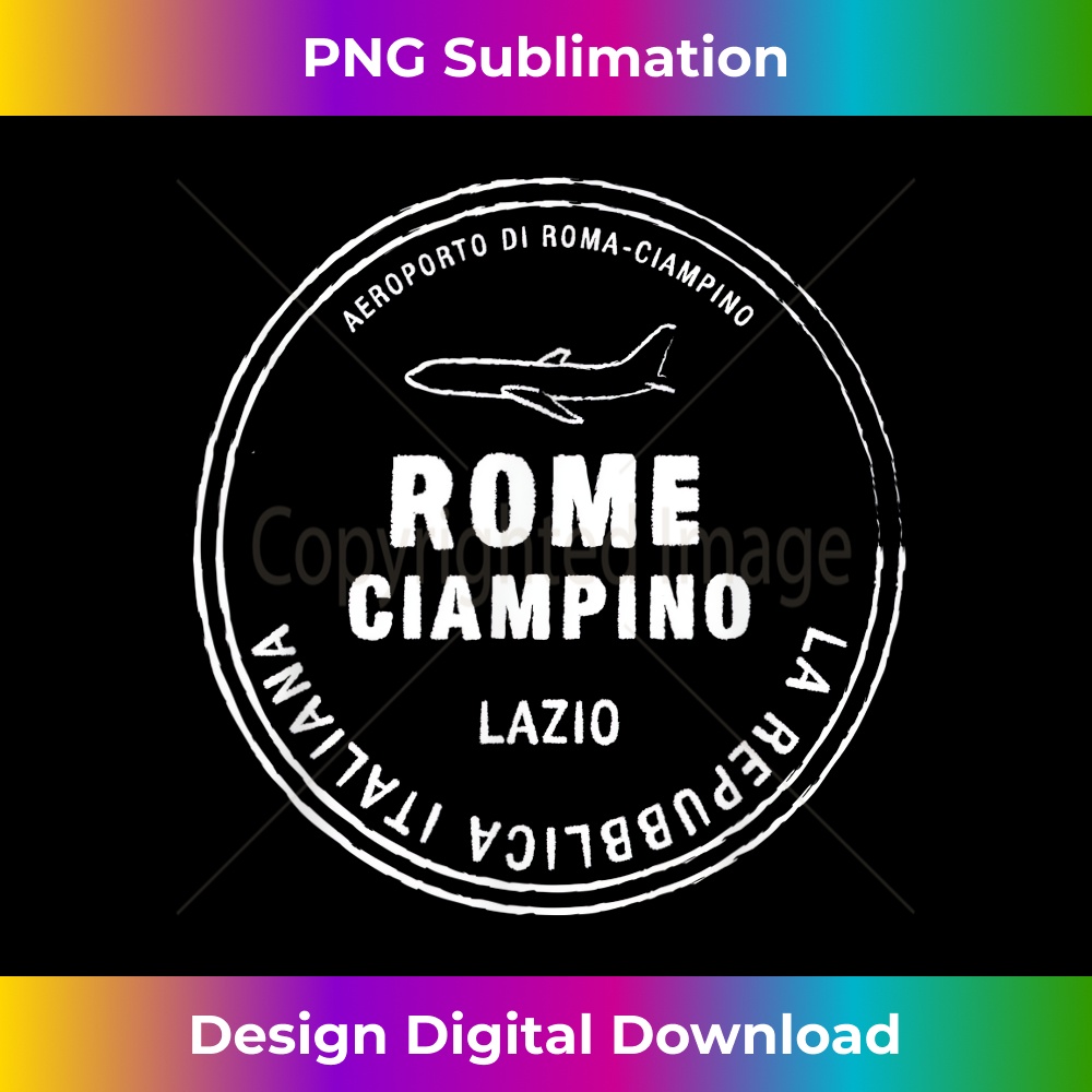 Rome Italy Passport Stamp Vacation Travel - Timeless PNG Sub | Inspire ...