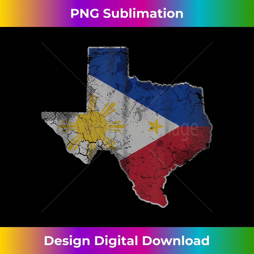 Texas Filipino American Flag Map Philippines Family Men Kids | Inspire ...