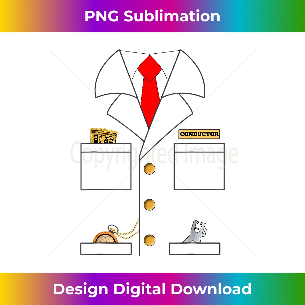 Train Conductor Costume Adults Kids - Sublimation-Optimize | Inspire Uplift