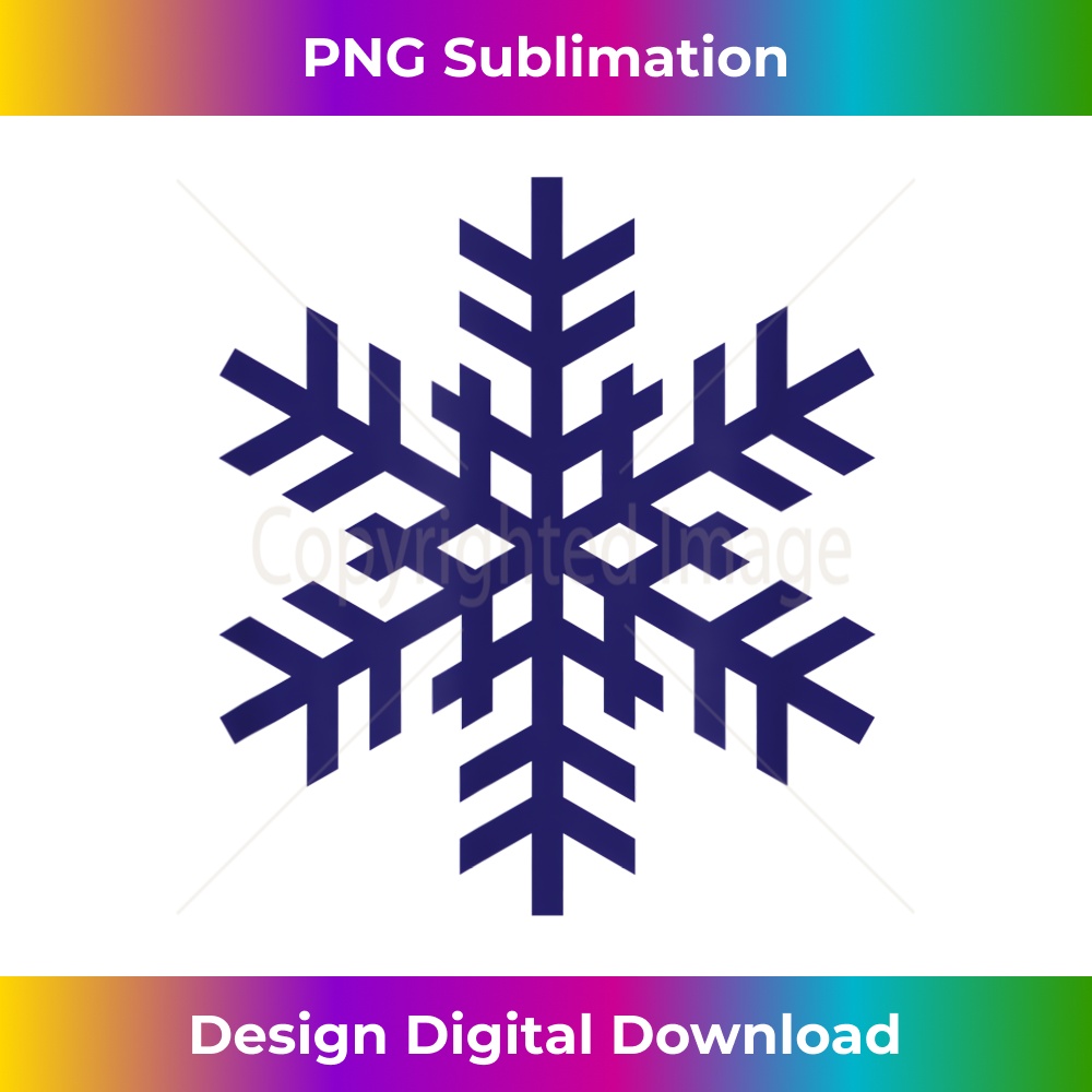 Navy Blue Snowflake T- - Innovative PNG Sublimation Design - | Inspire ...