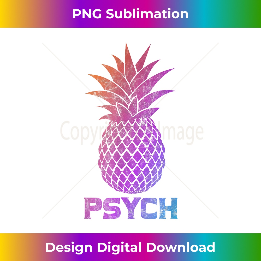 Psych Iconic Pineapple Awesome Sweet Fruit Summer Gift - Del | Inspire ...