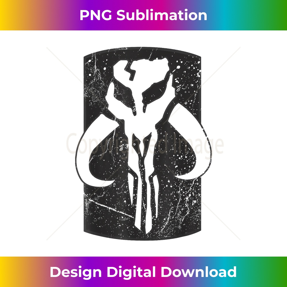 Star Wars Mandalorian Warriors Skull Tusk Clan Logo T- - Vib | Inspire ...