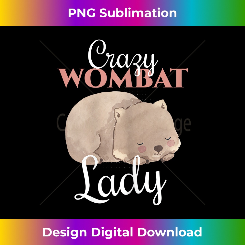 Womens Wombat Funny Crazy Wombat Lady Cute Wombat Lover - So | Inspire ...
