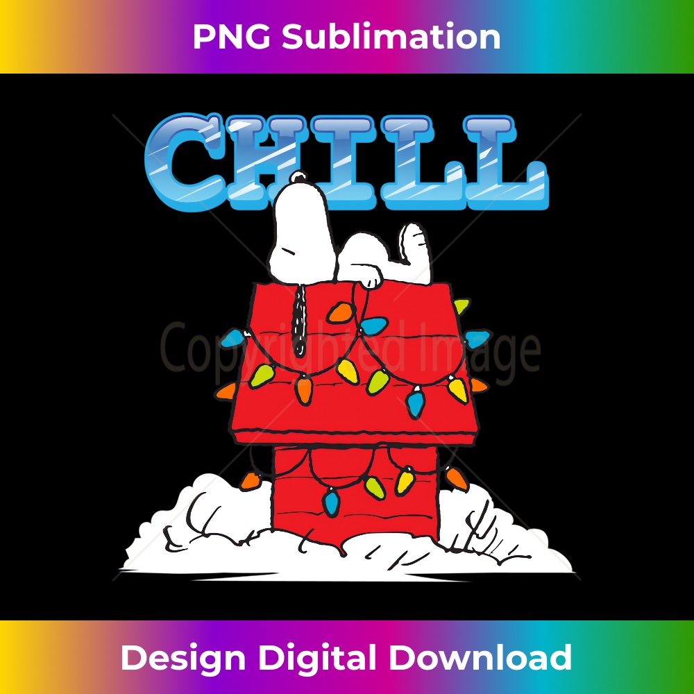 Peanuts Holiday Chill Snoopy Long Sleeve - Contemporary PNG | Inspire ...