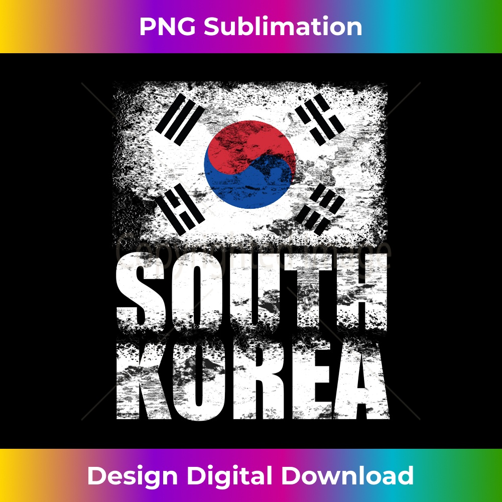 South Korea Flag Long Sleeve Korean Flag Tee - Sublimation- | Inspire ...